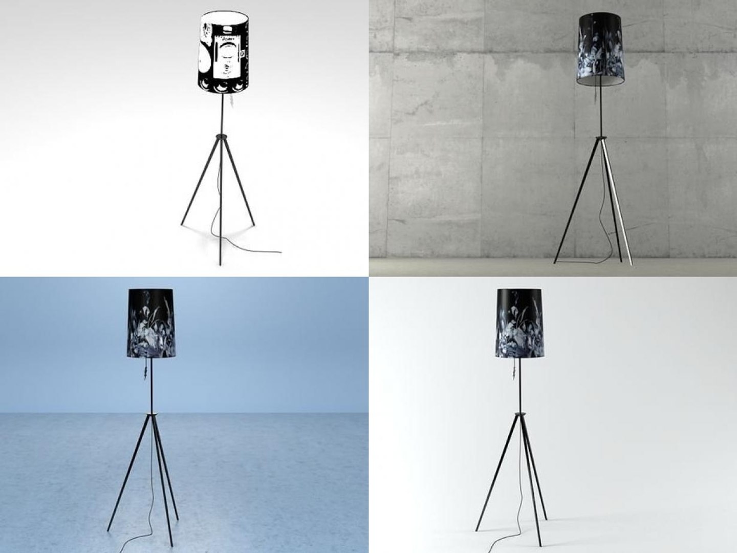 3D Graf Floor Lamp - TurboSquid 1181337