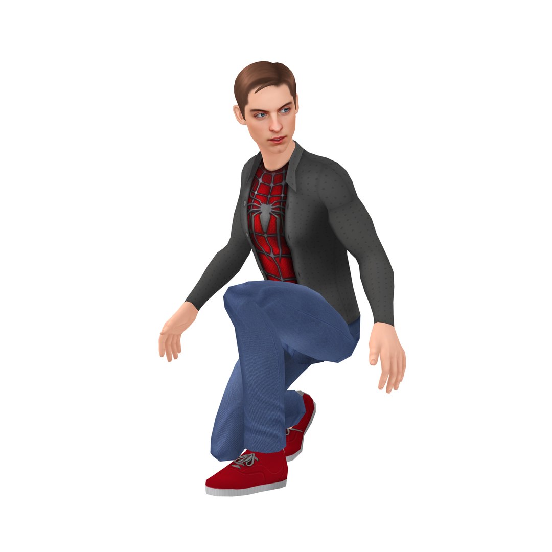 3D Model Peter Parker - Tobey - TurboSquid 1791705