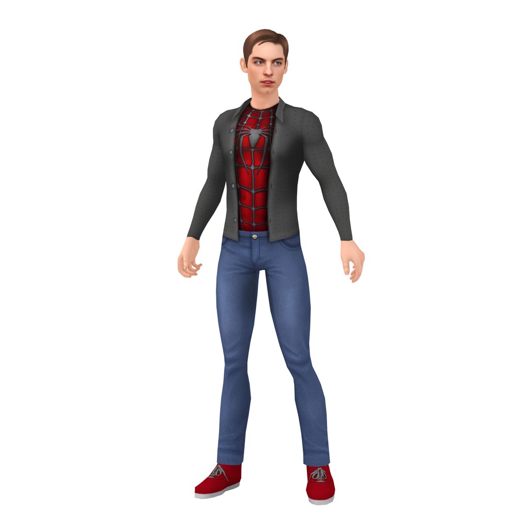 3D Model Peter Parker - Tobey - TurboSquid 1791705