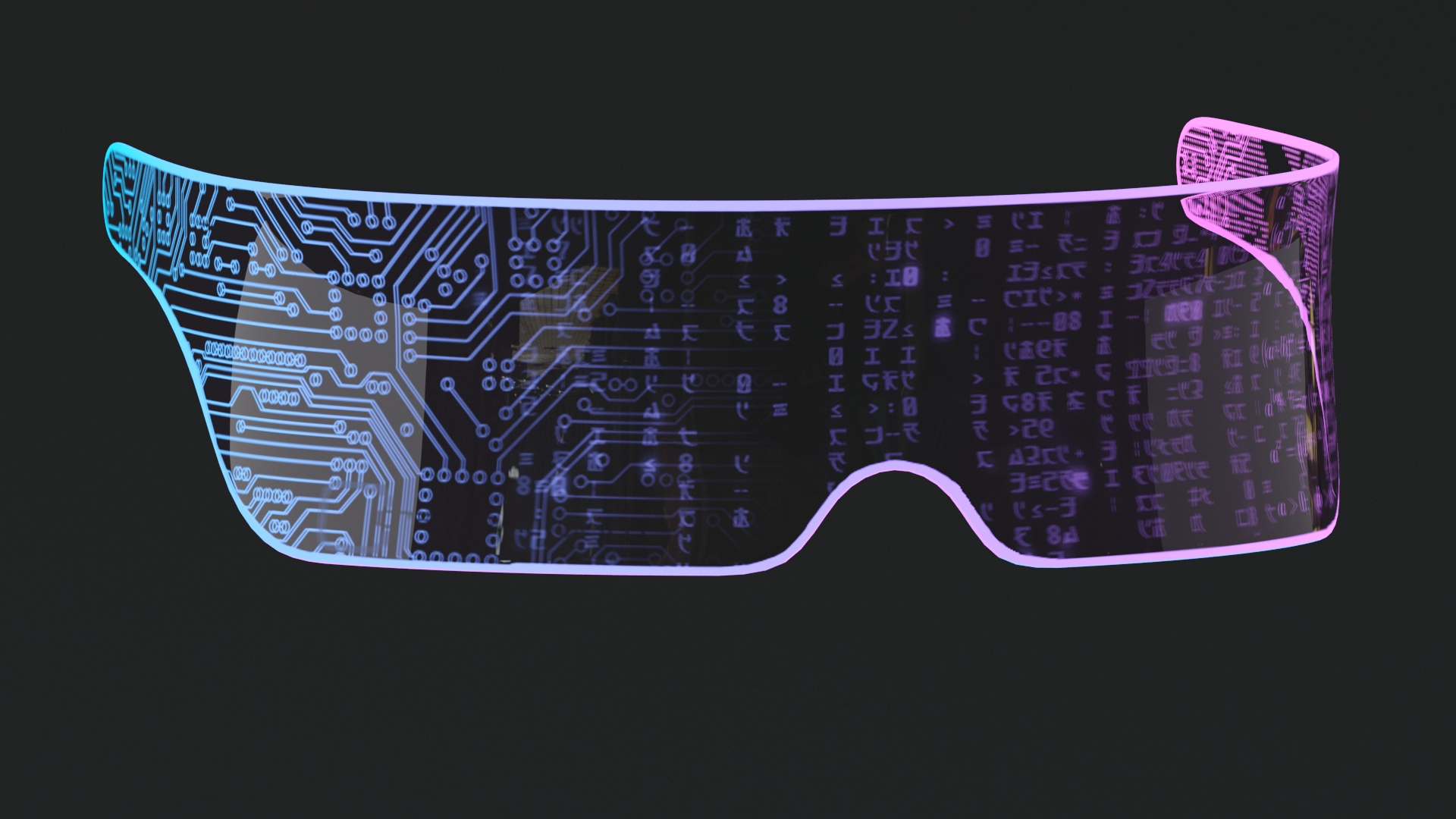 Cyberpunk Glasses 3D - TurboSquid 1535147