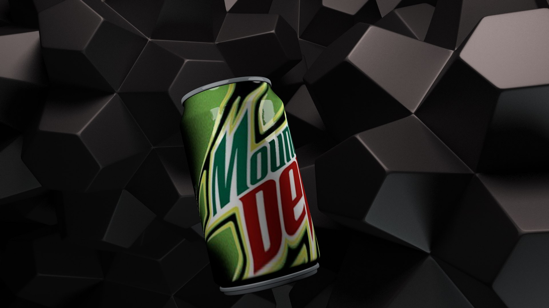 mountain dew 3d model