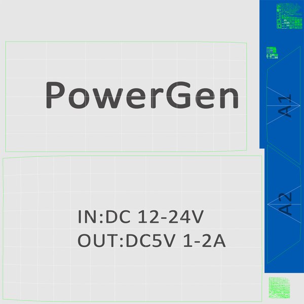 dual usb car charger c4d