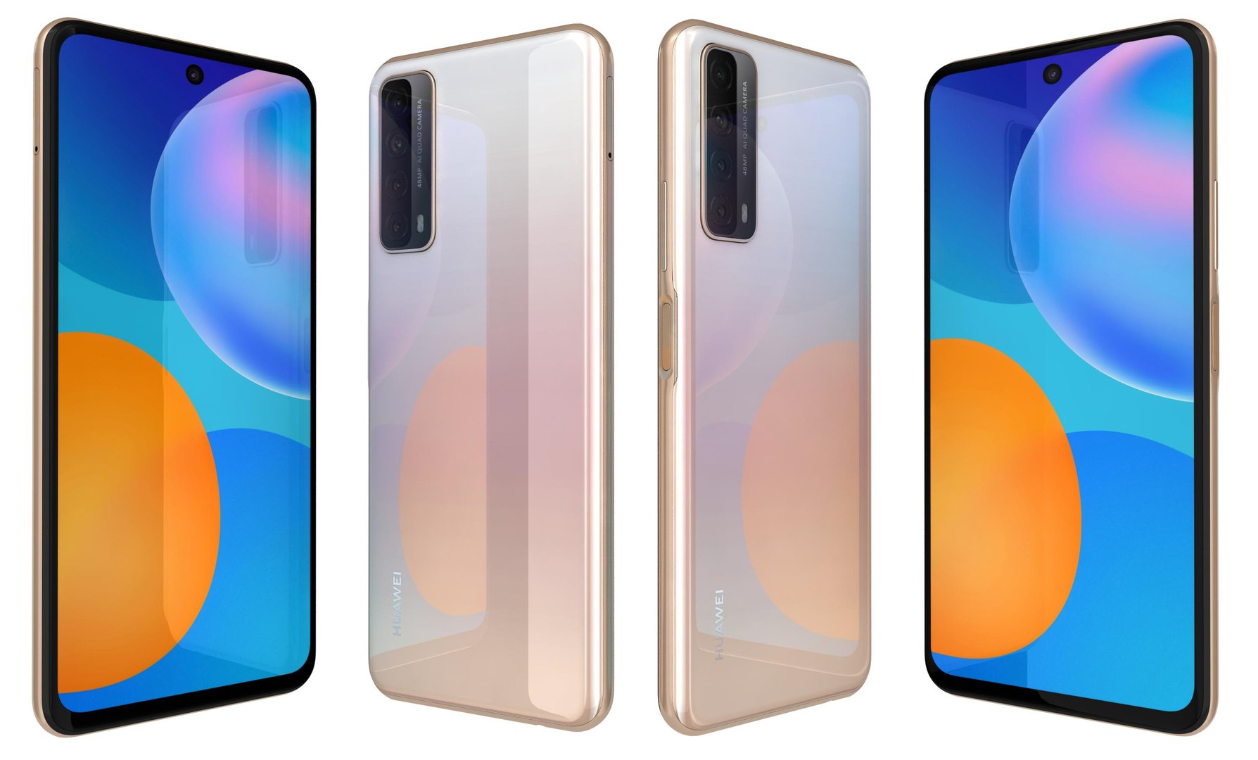 Huawei P Smart 2021 Model - TurboSquid 1637969