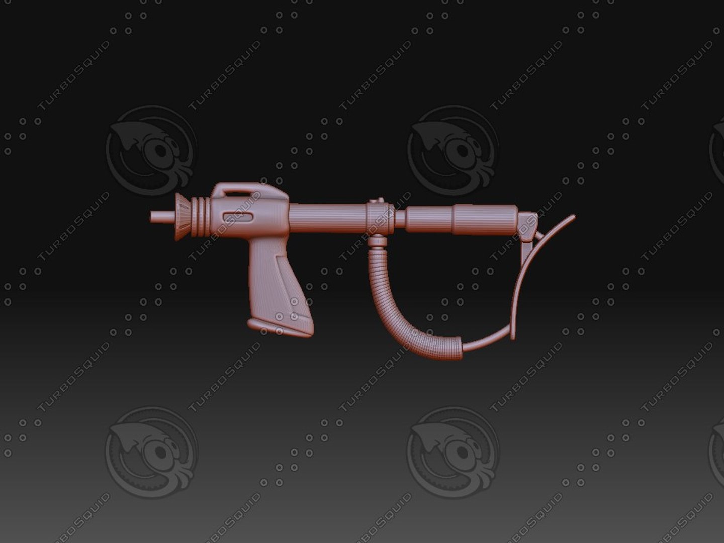 maya cyberman gun rifle