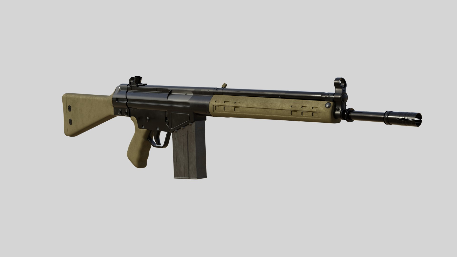 3D Model G3 Rifle - TurboSquid 1976675