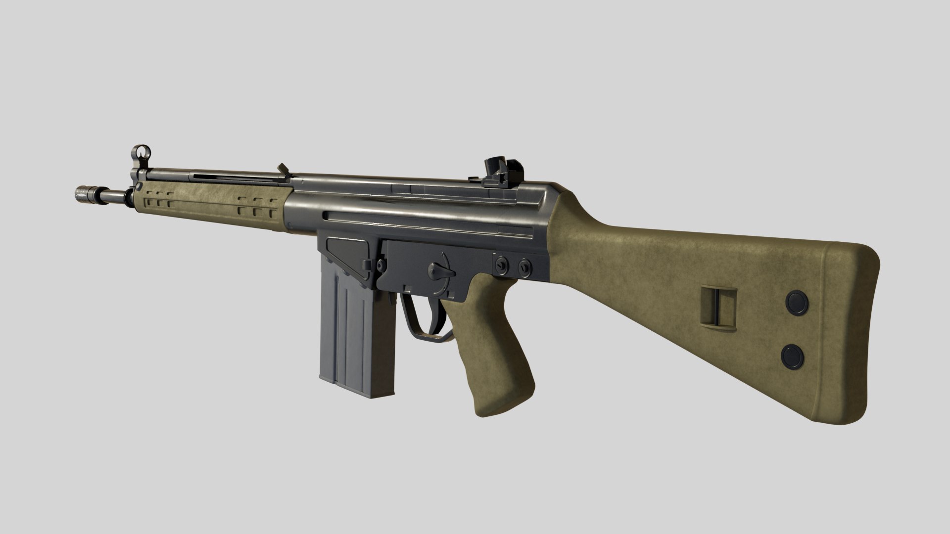 3D Model G3 Rifle - TurboSquid 1976675