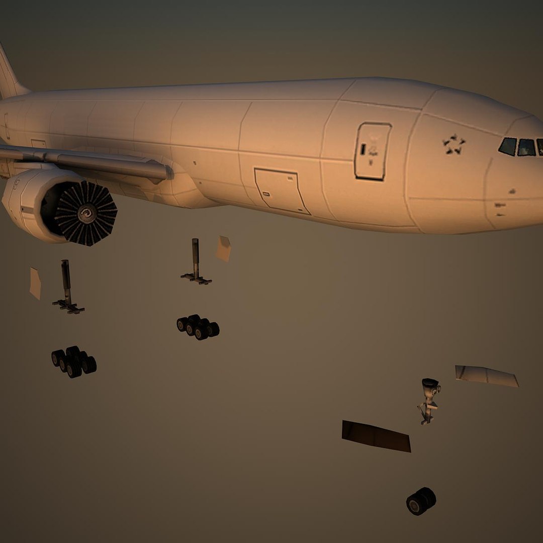 Boeing 777 3d Model