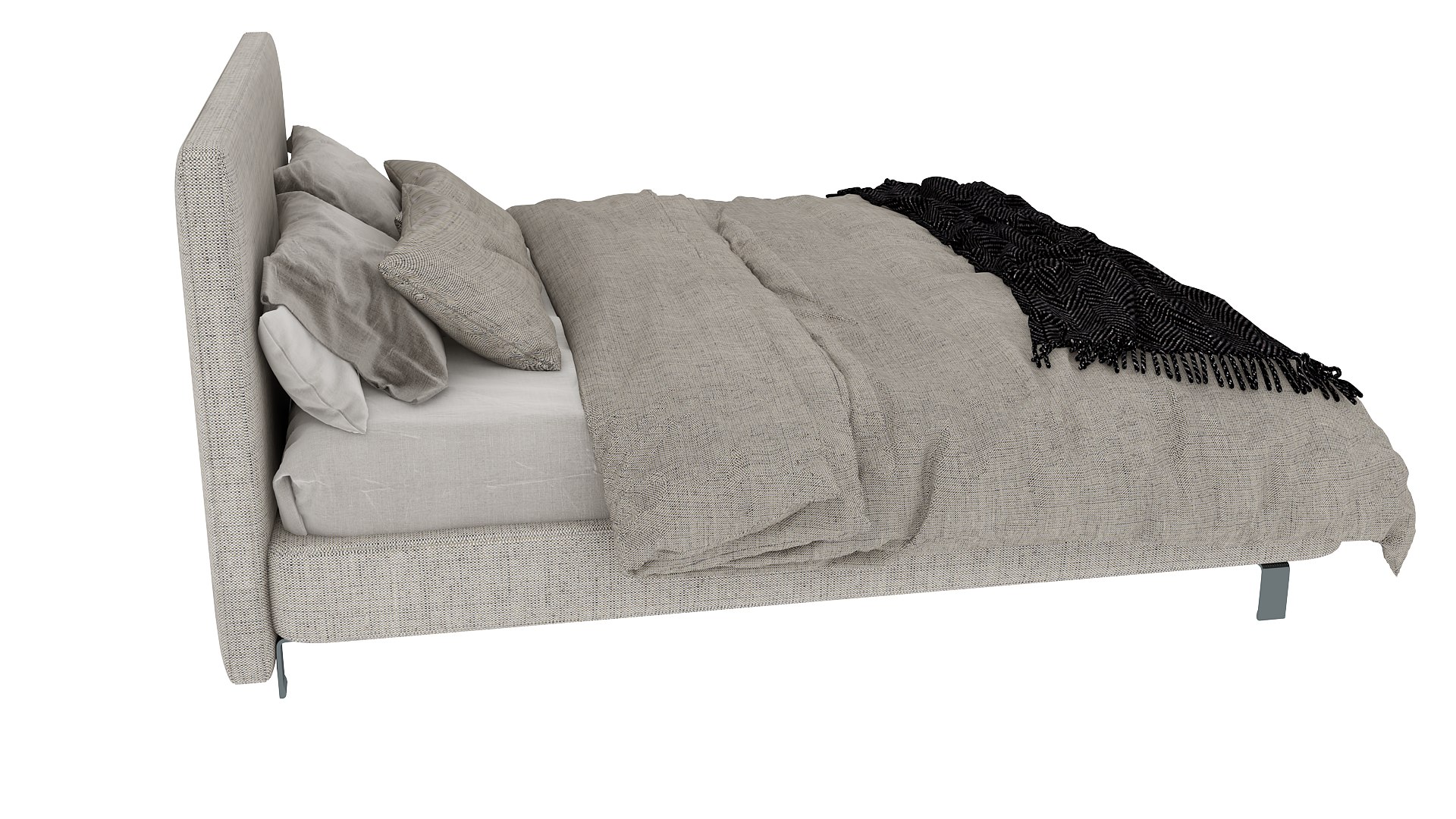 Bed 3D Model - TurboSquid 2153519