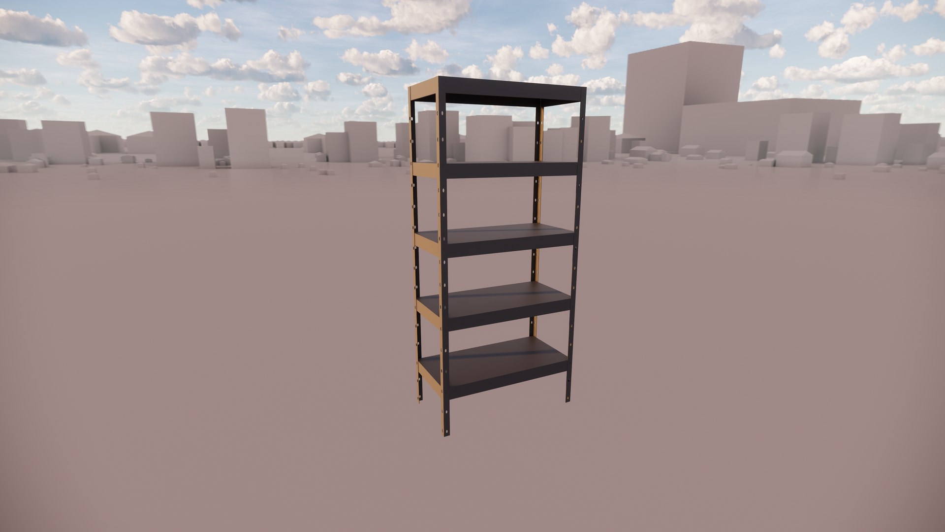 3D Parametric Slotted Angle Rack - TurboSquid 1558367