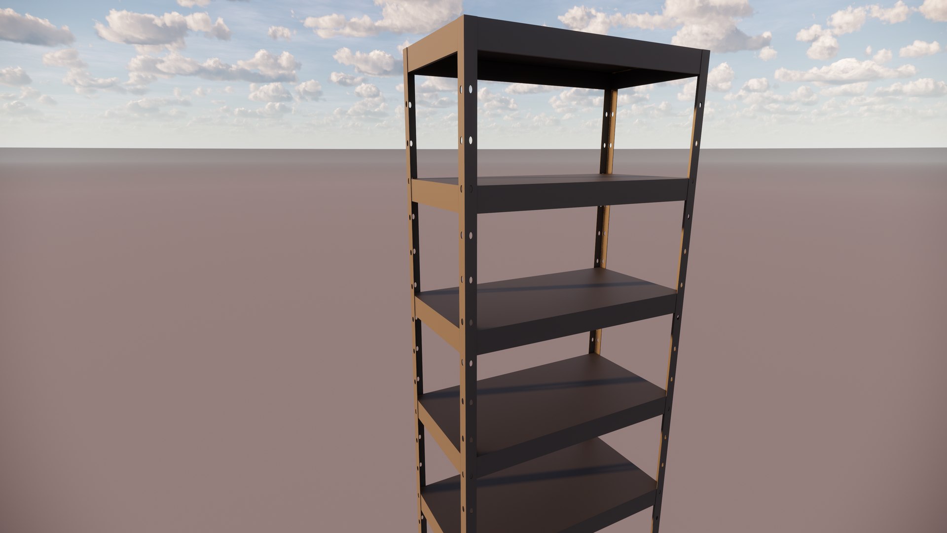 3D Parametric Slotted Angle Rack - TurboSquid 1558367