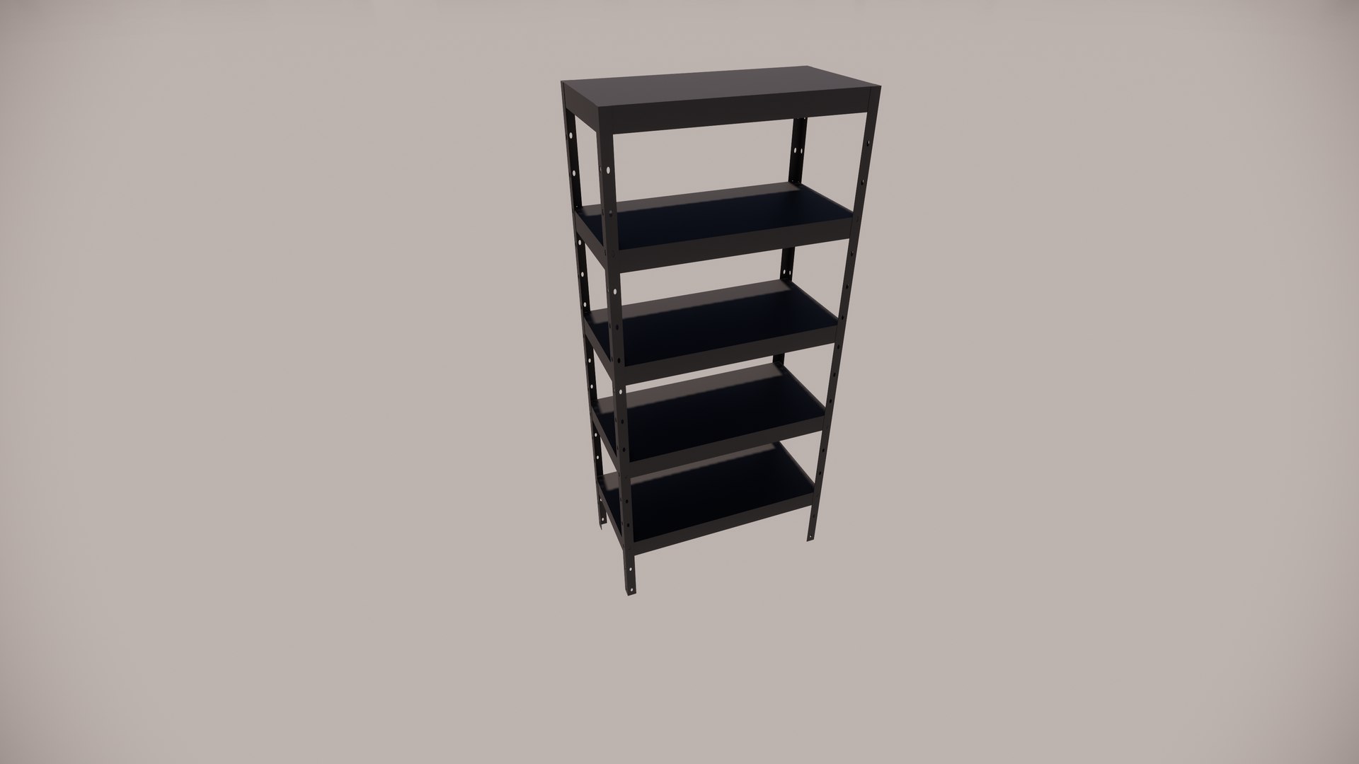 3D Parametric Slotted Angle Rack - TurboSquid 1558367