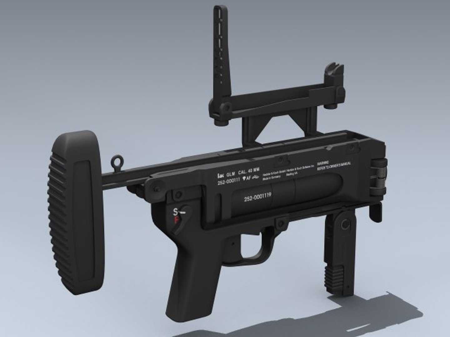 3d M320 Launcher