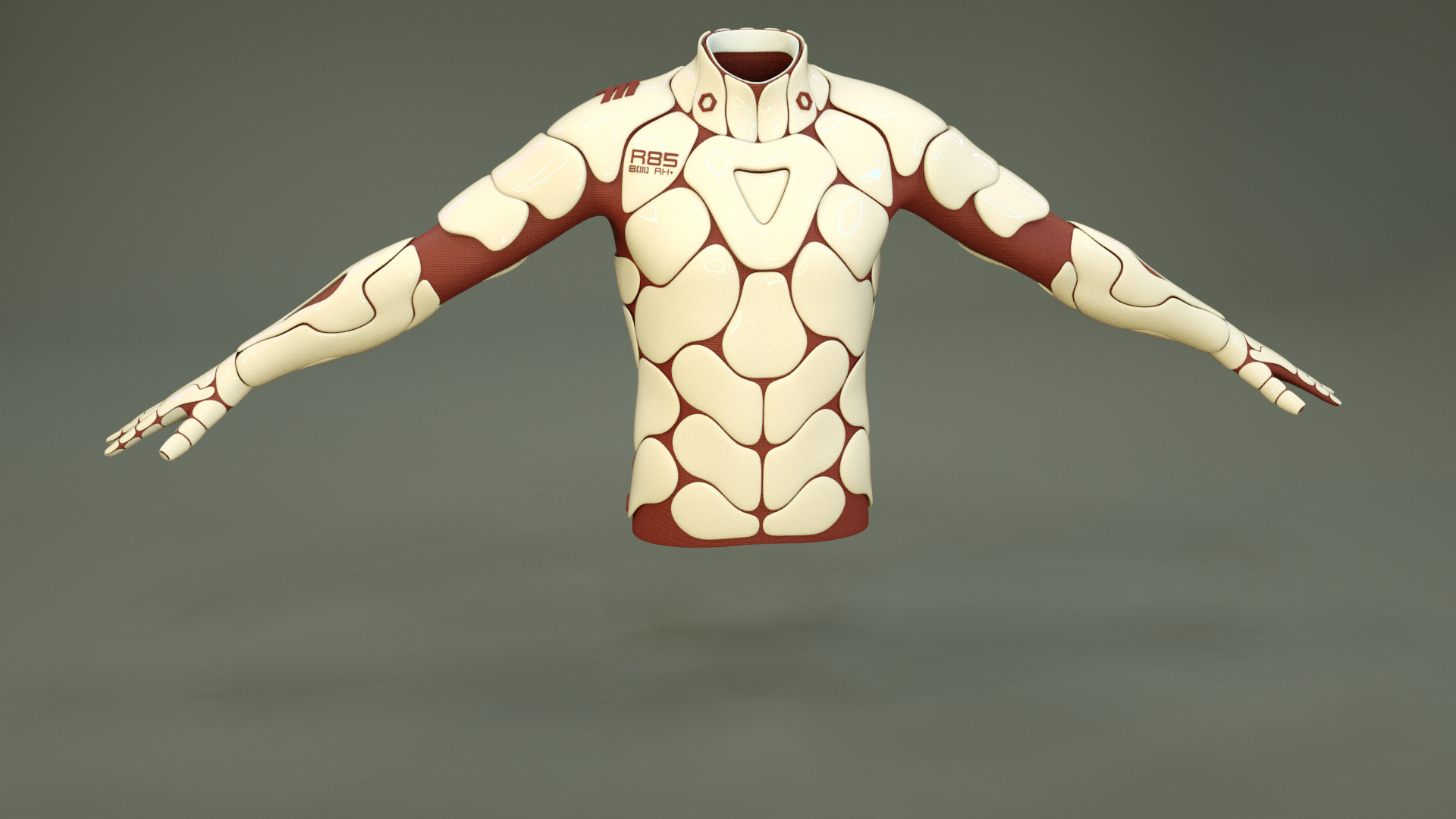 3D Male Futuristic Sci-fi Armor Model - TurboSquid 1711025