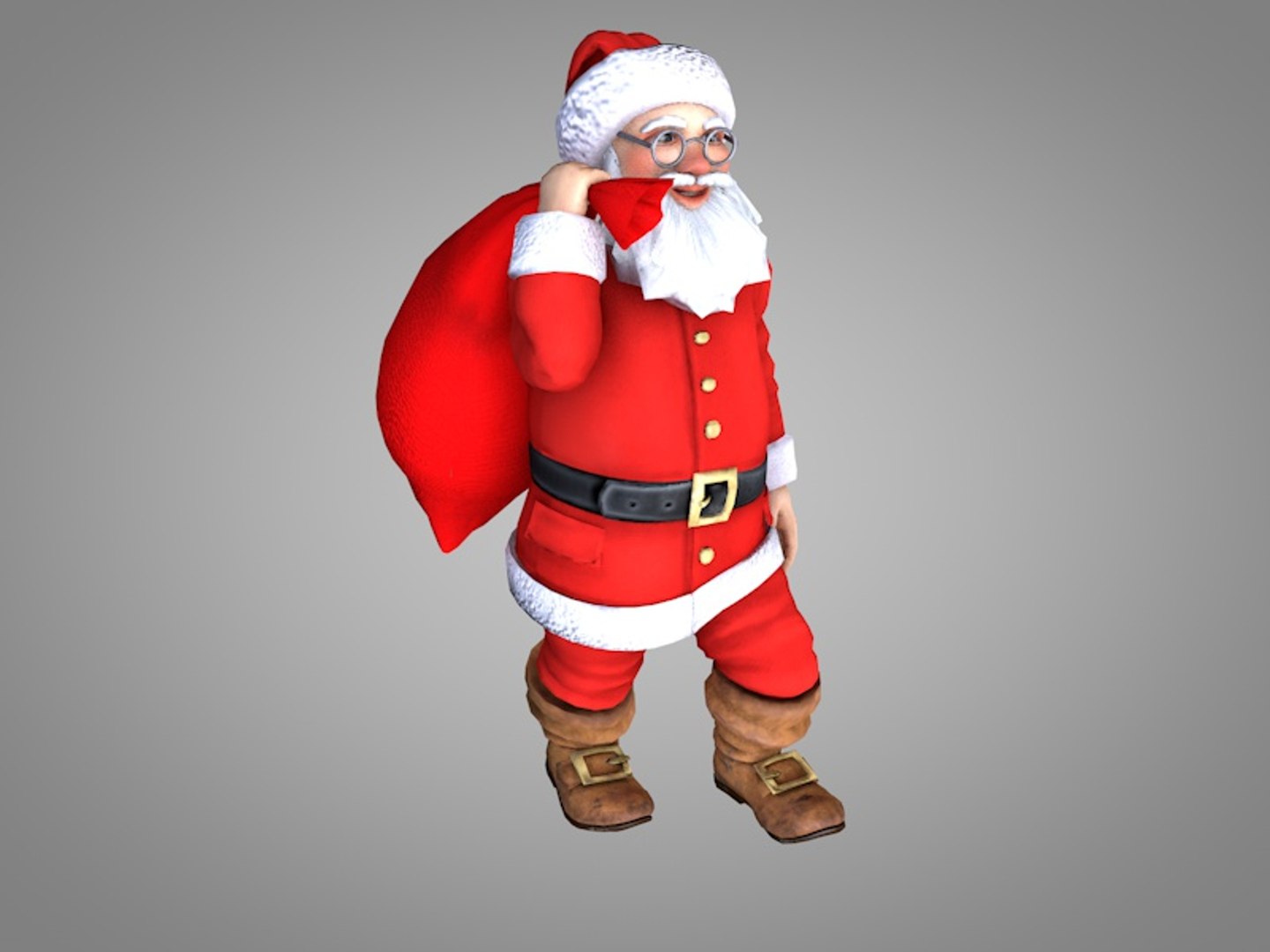 Santa Claus 3D - TurboSquid 1460940