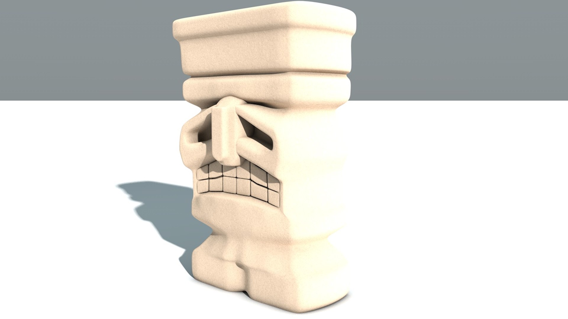 3d tiki model