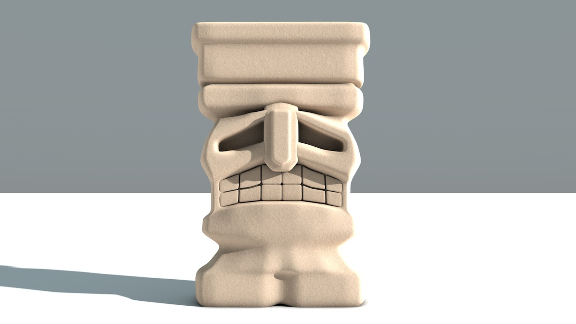 3d tiki model