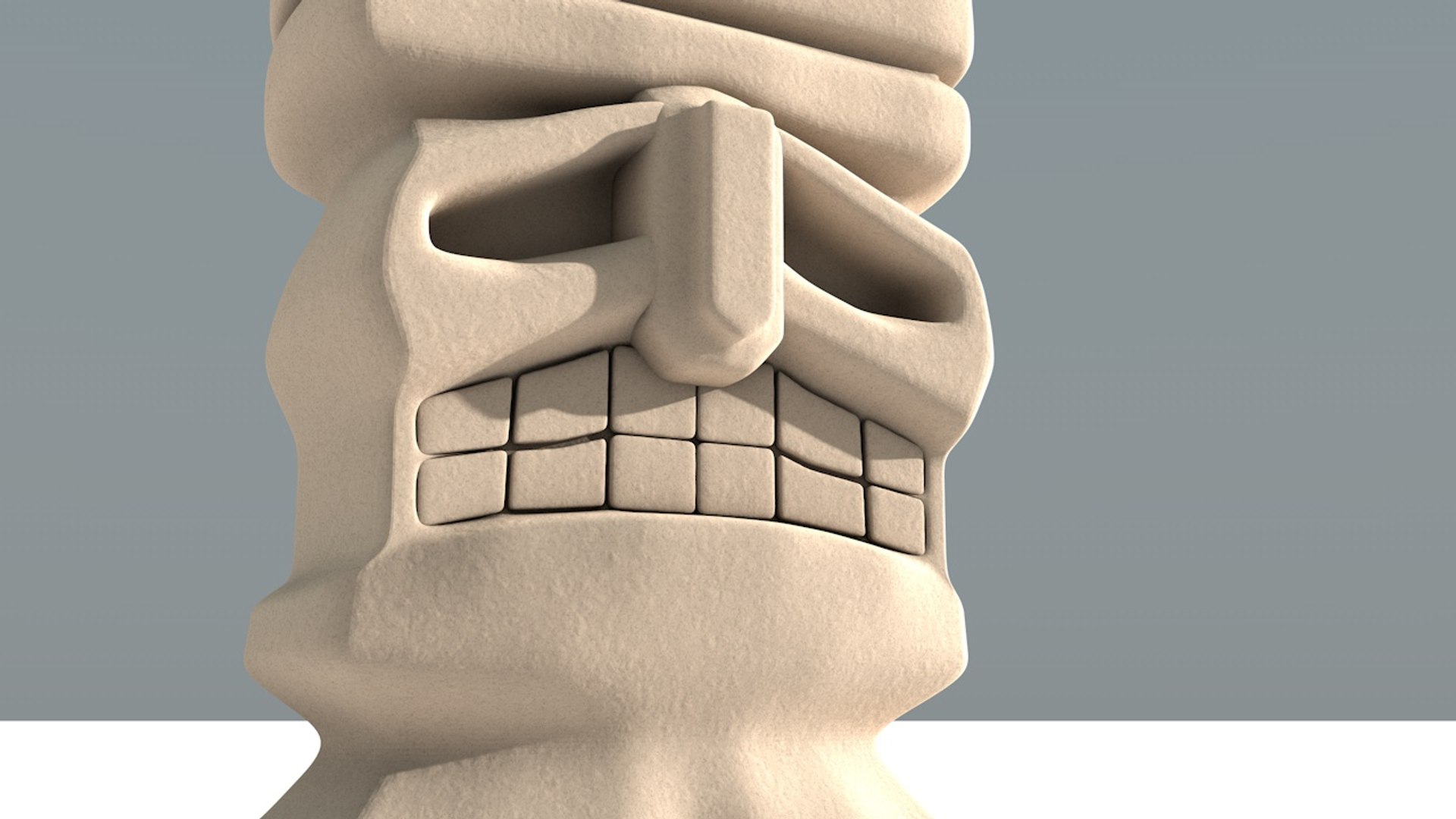 3d tiki model
