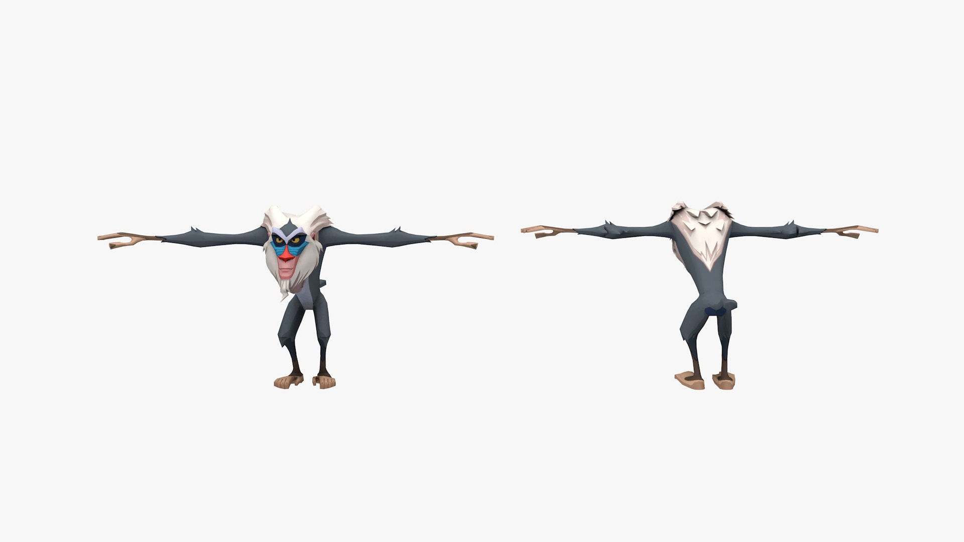 Rafiki Model - TurboSquid 2388202