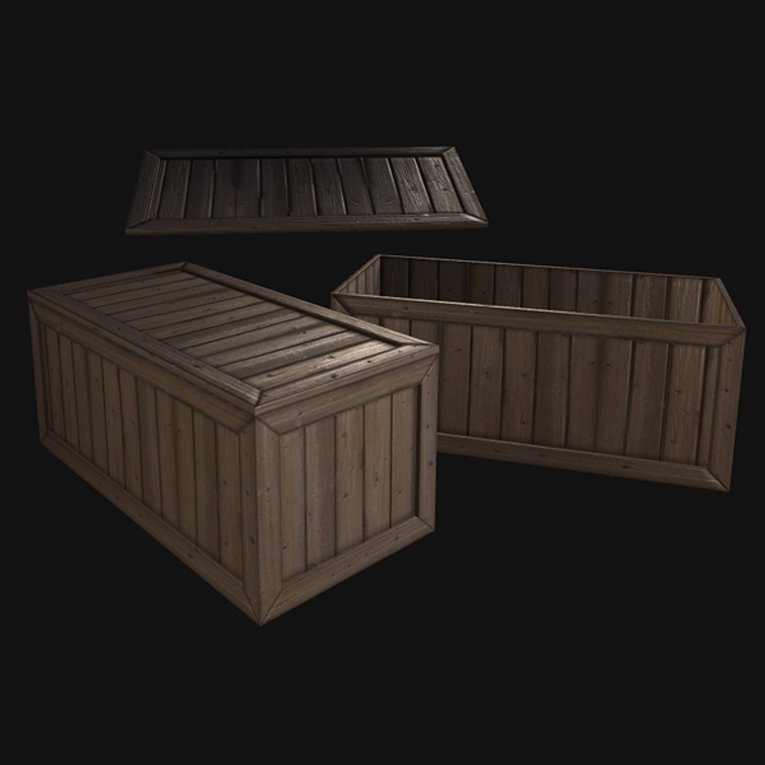 3d X - Closed Crate