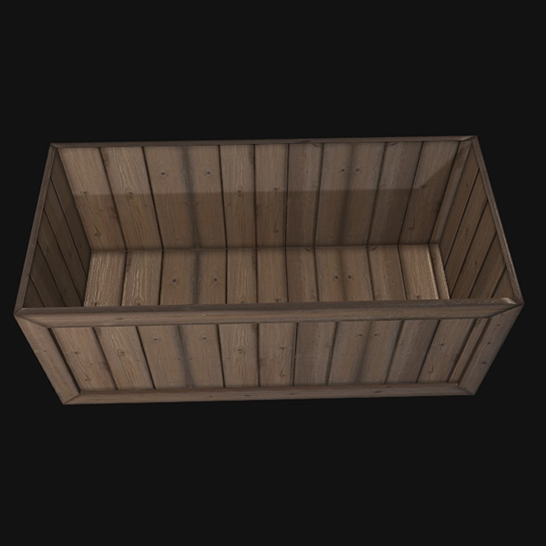 3d X - Closed Crate