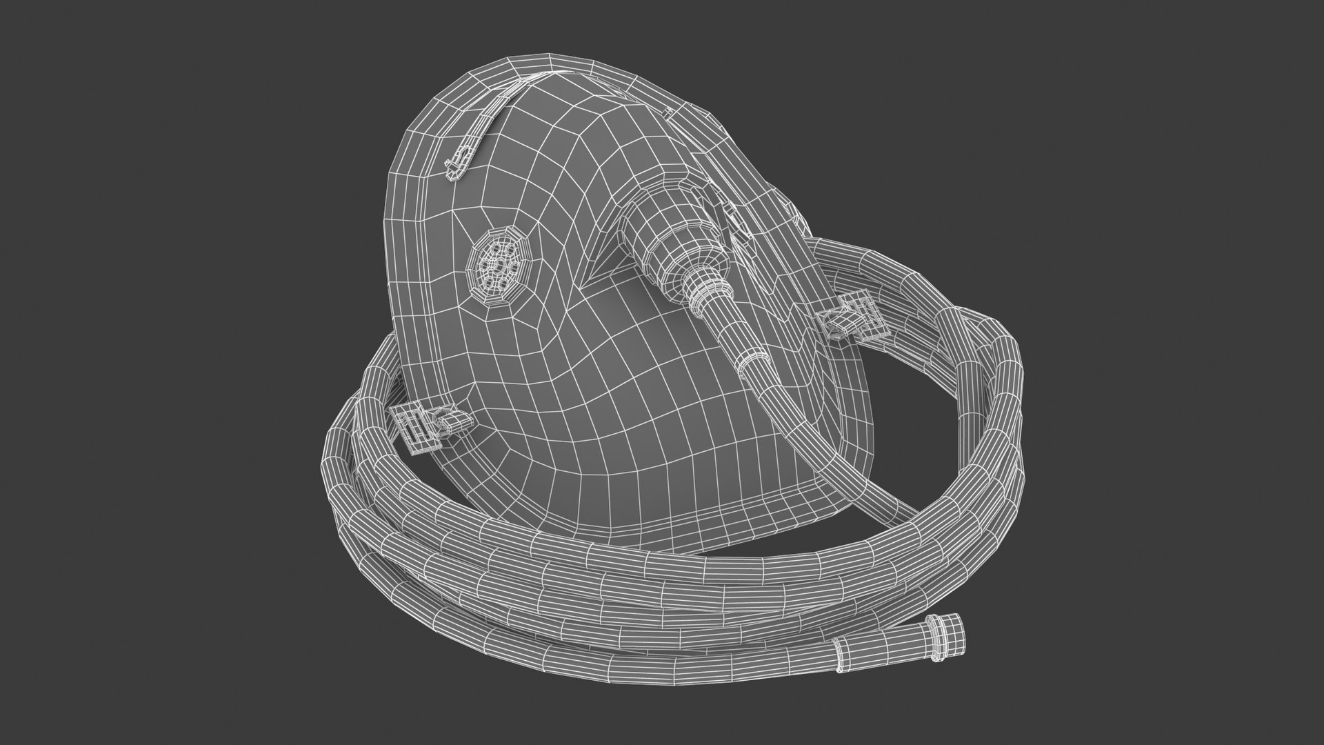 Medical Oxygen Mask 3D Model - TurboSquid 2316339