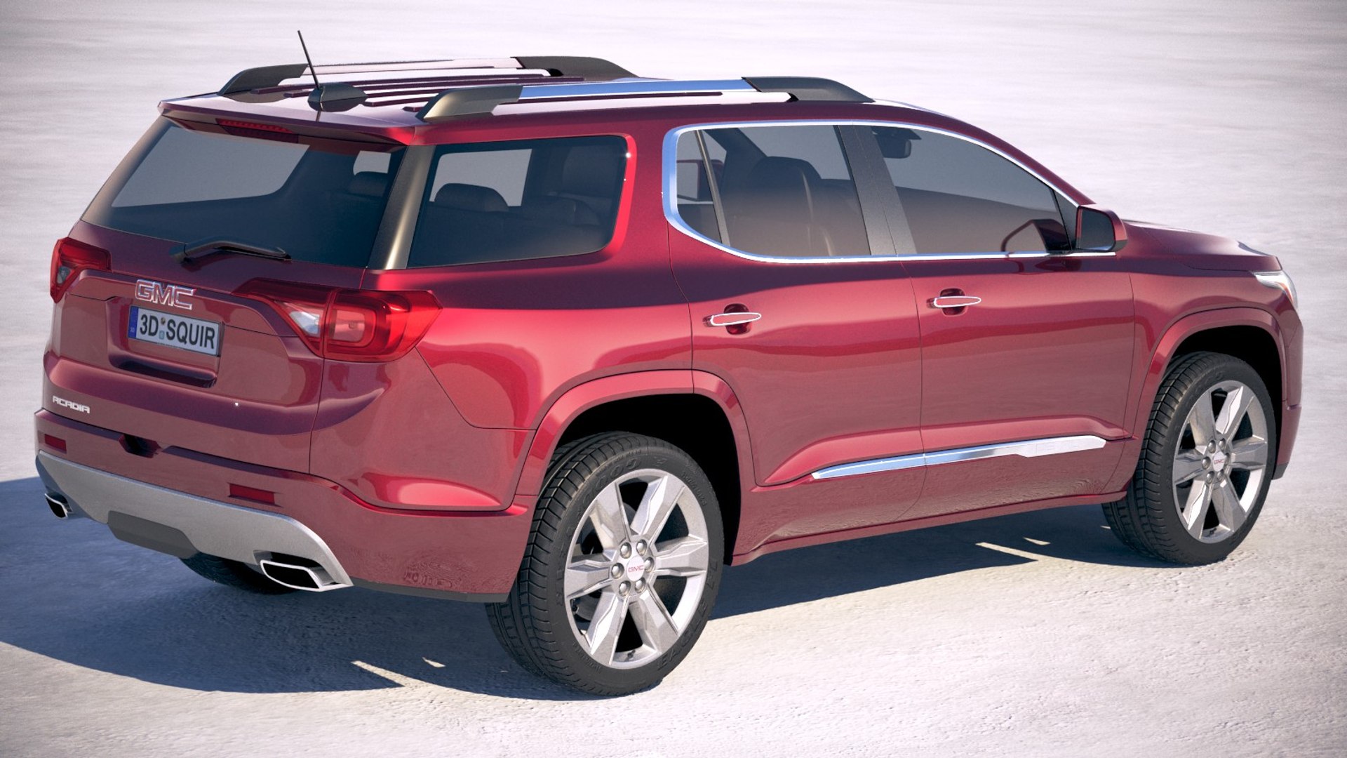 Gmc Acadia 2017 3D Model - TurboSquid 1230458