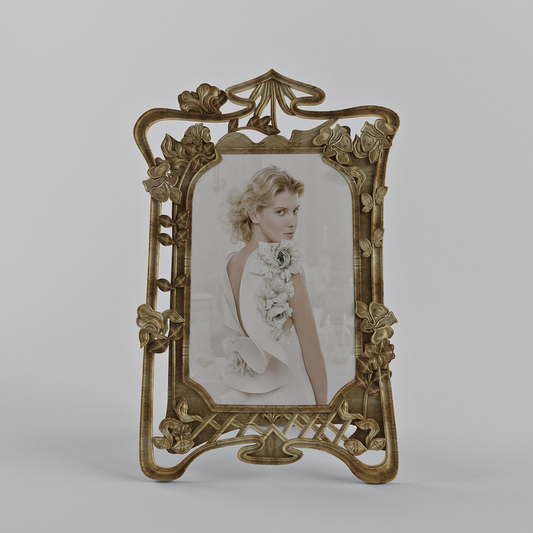 3d Classic Photo Frame Model