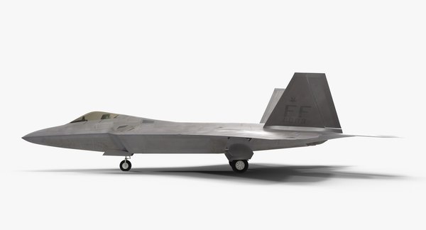 f-22 raptor 3d model