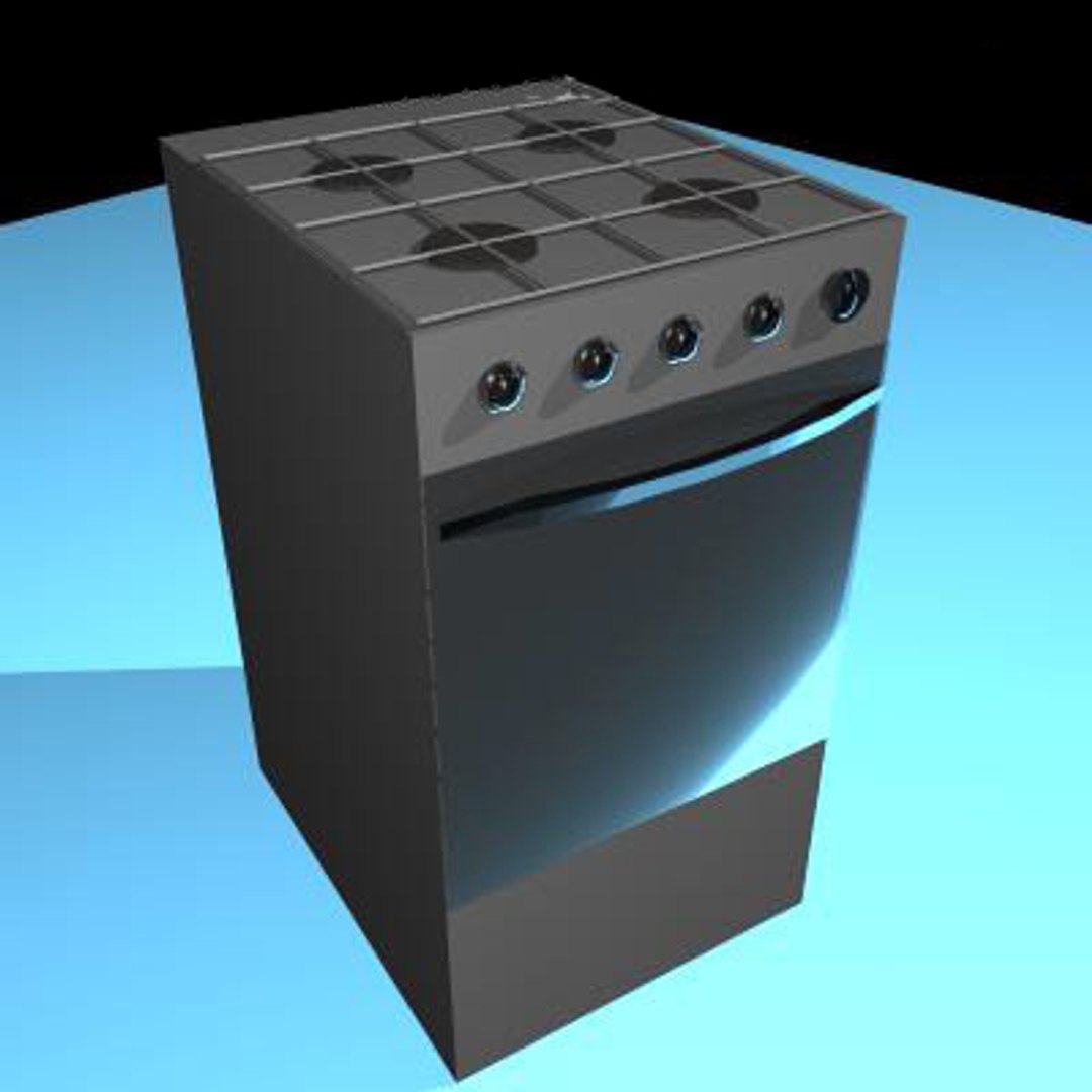 3d Model Kitchen Cooker