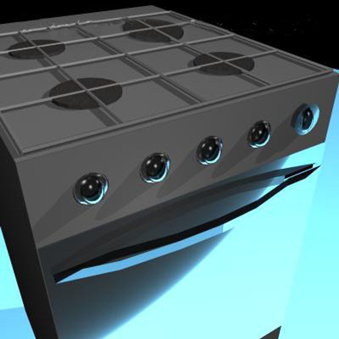 3d Model Kitchen Cooker