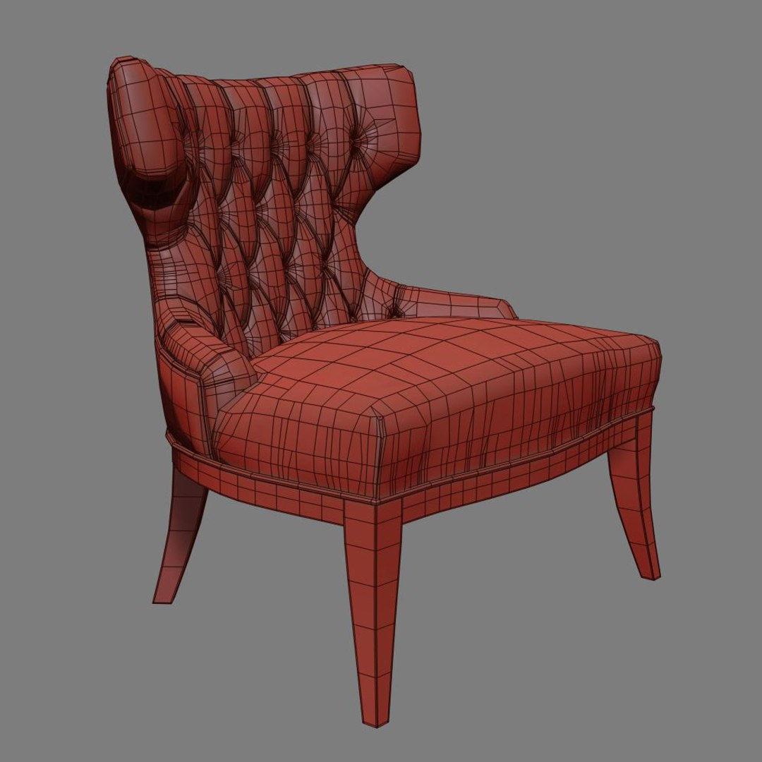 Sevensedie Irene Armchair 3D Model - TurboSquid 1466457