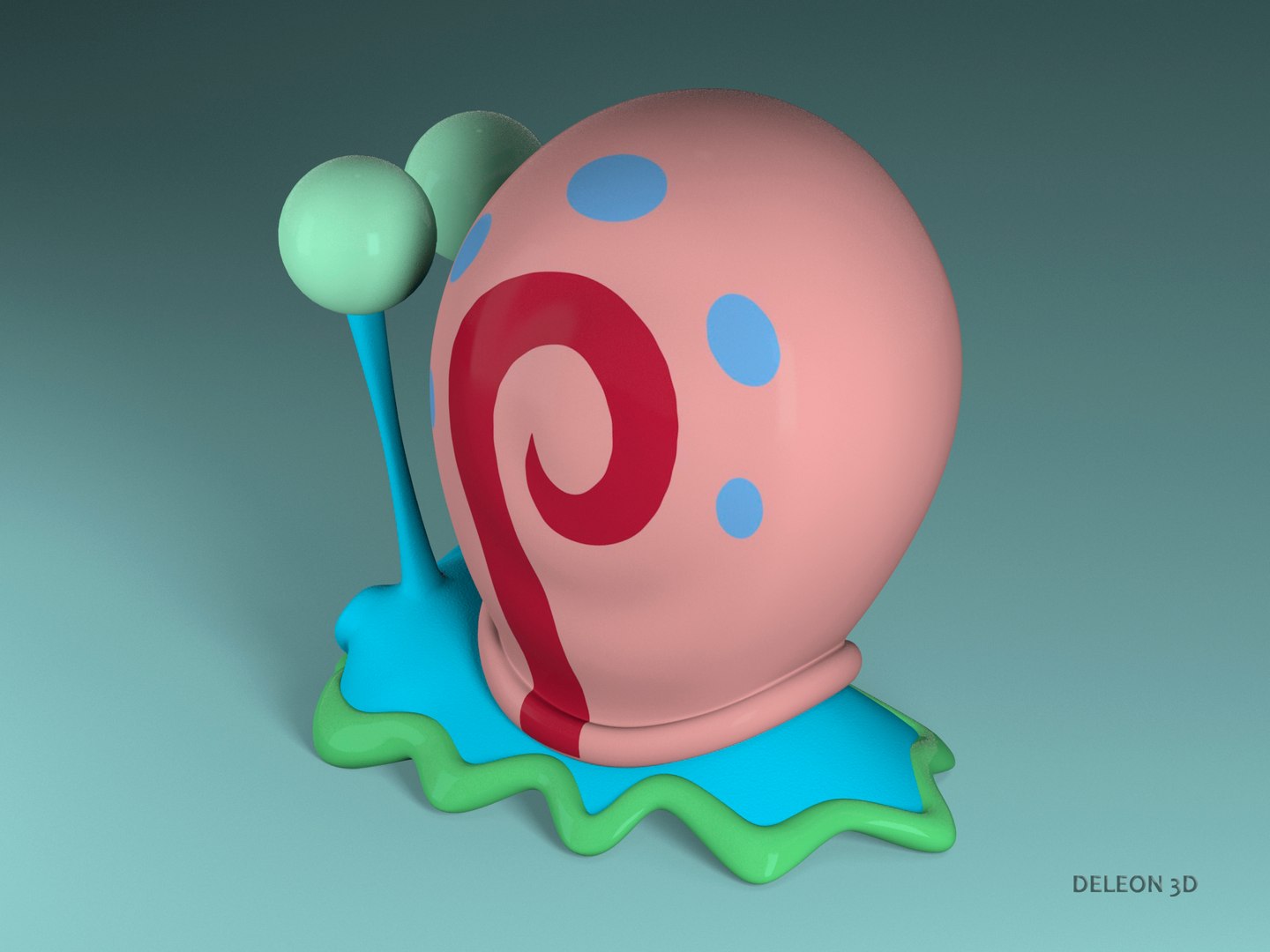 3D Character Gary Snail - TurboSquid 1202592