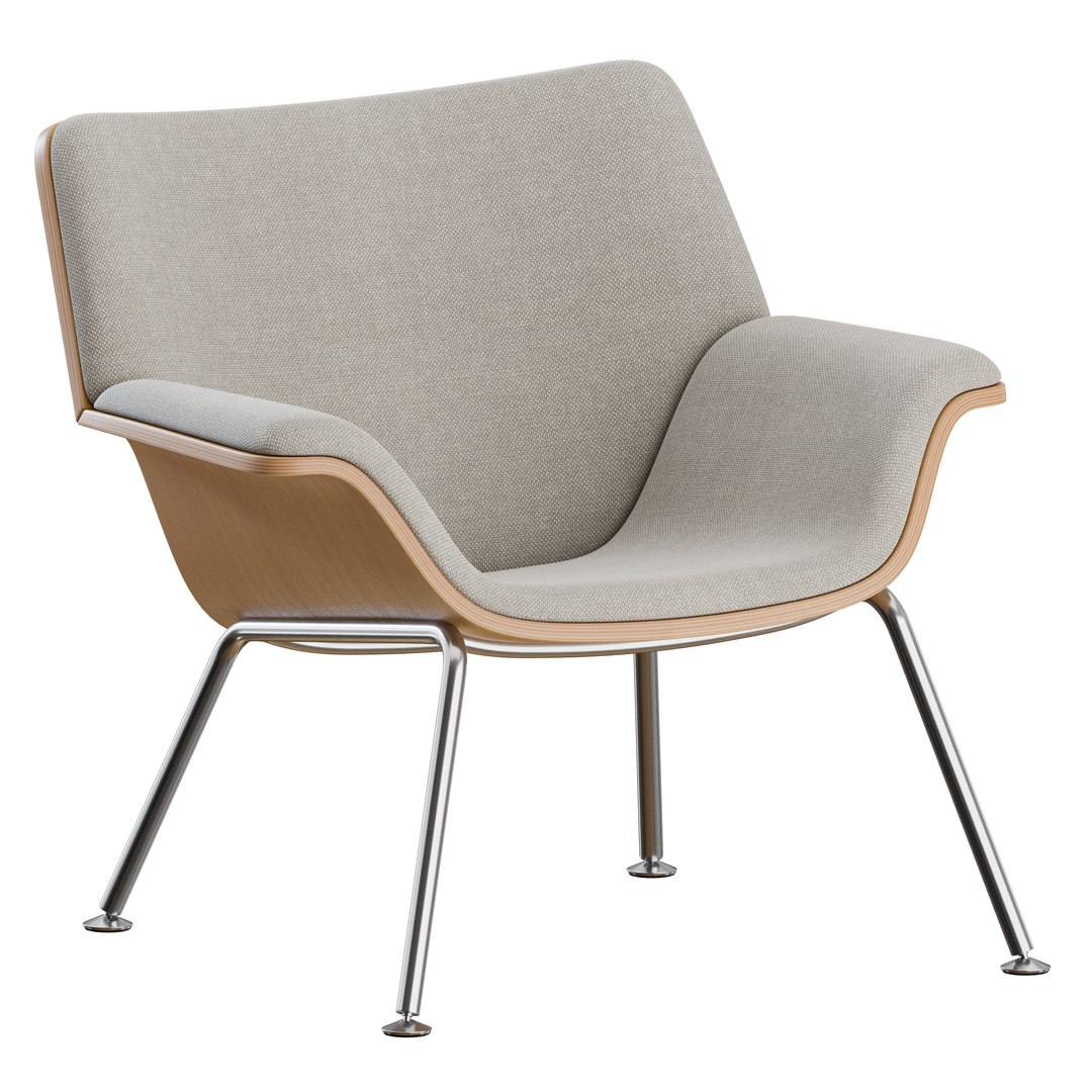 Swoop Plywood Lounge Chair By Herman Miller 3D - TurboSquid 2332302