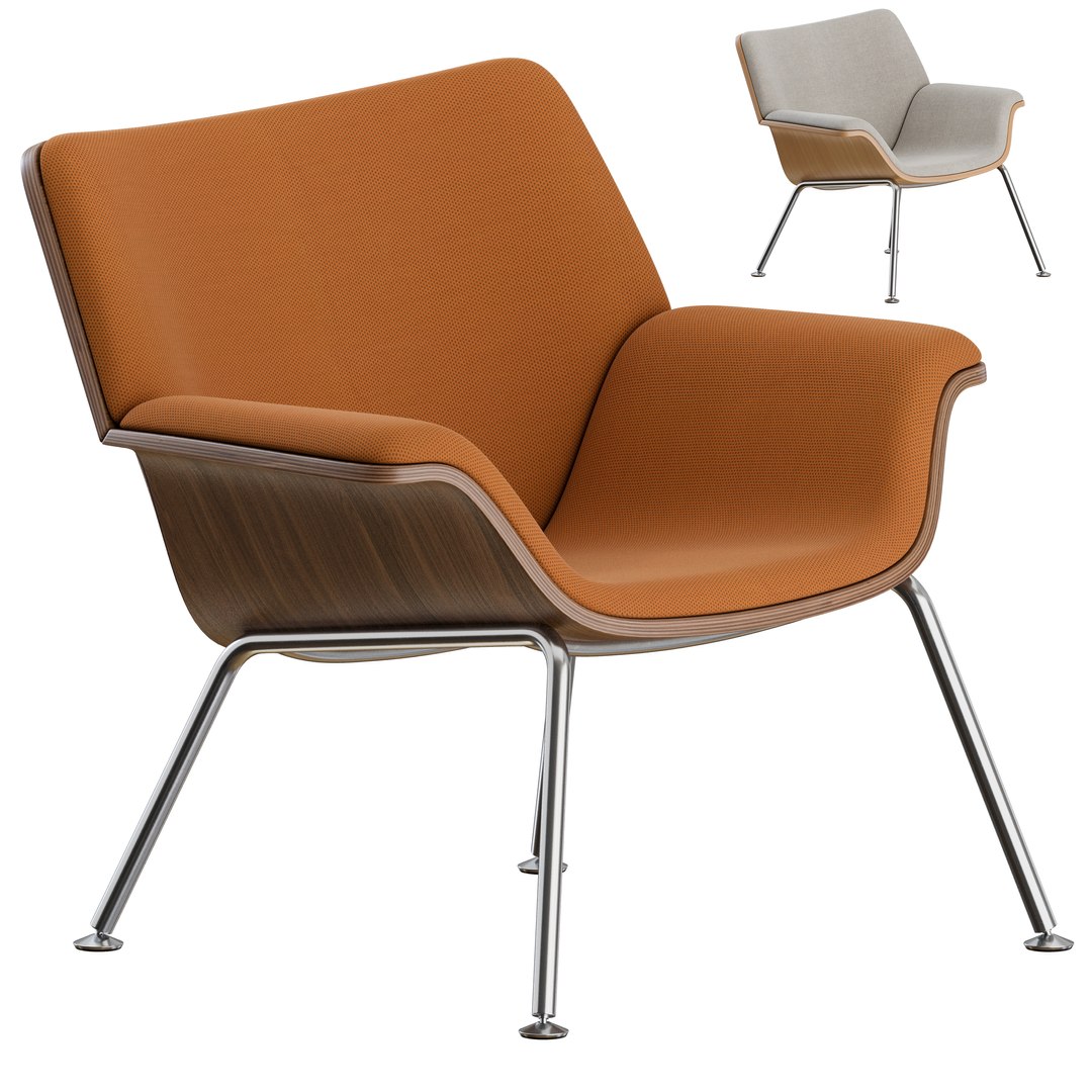 Swoop Plywood Lounge Chair By Herman Miller 3D - TurboSquid 2332302