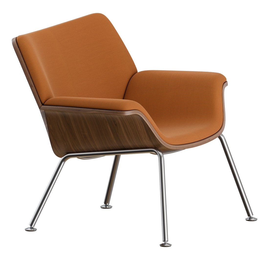 Swoop Plywood Lounge Chair By Herman Miller 3D - TurboSquid 2332302
