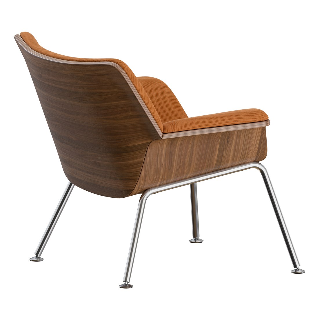 Swoop Plywood Lounge Chair By Herman Miller 3D - TurboSquid 2332302