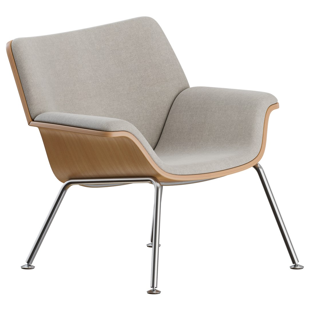 Swoop Plywood Lounge Chair By Herman Miller 3D - TurboSquid 2332302
