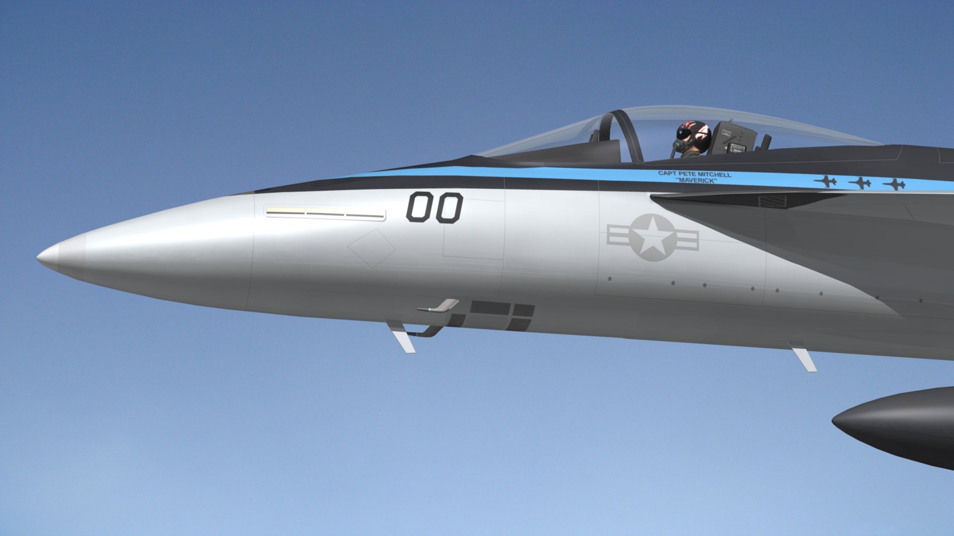 F18 Super Hornet Maverick 3D - TurboSquid 1906694