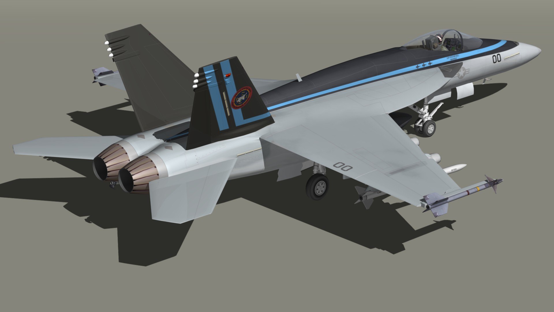 F18 Super Hornet Maverick 3D - TurboSquid 1906694