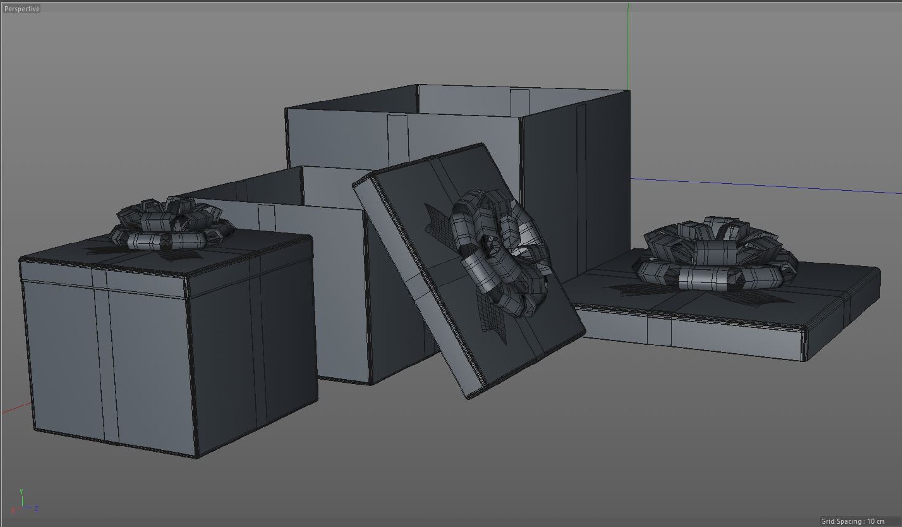 3D Gift Box Model - TurboSquid 1521395