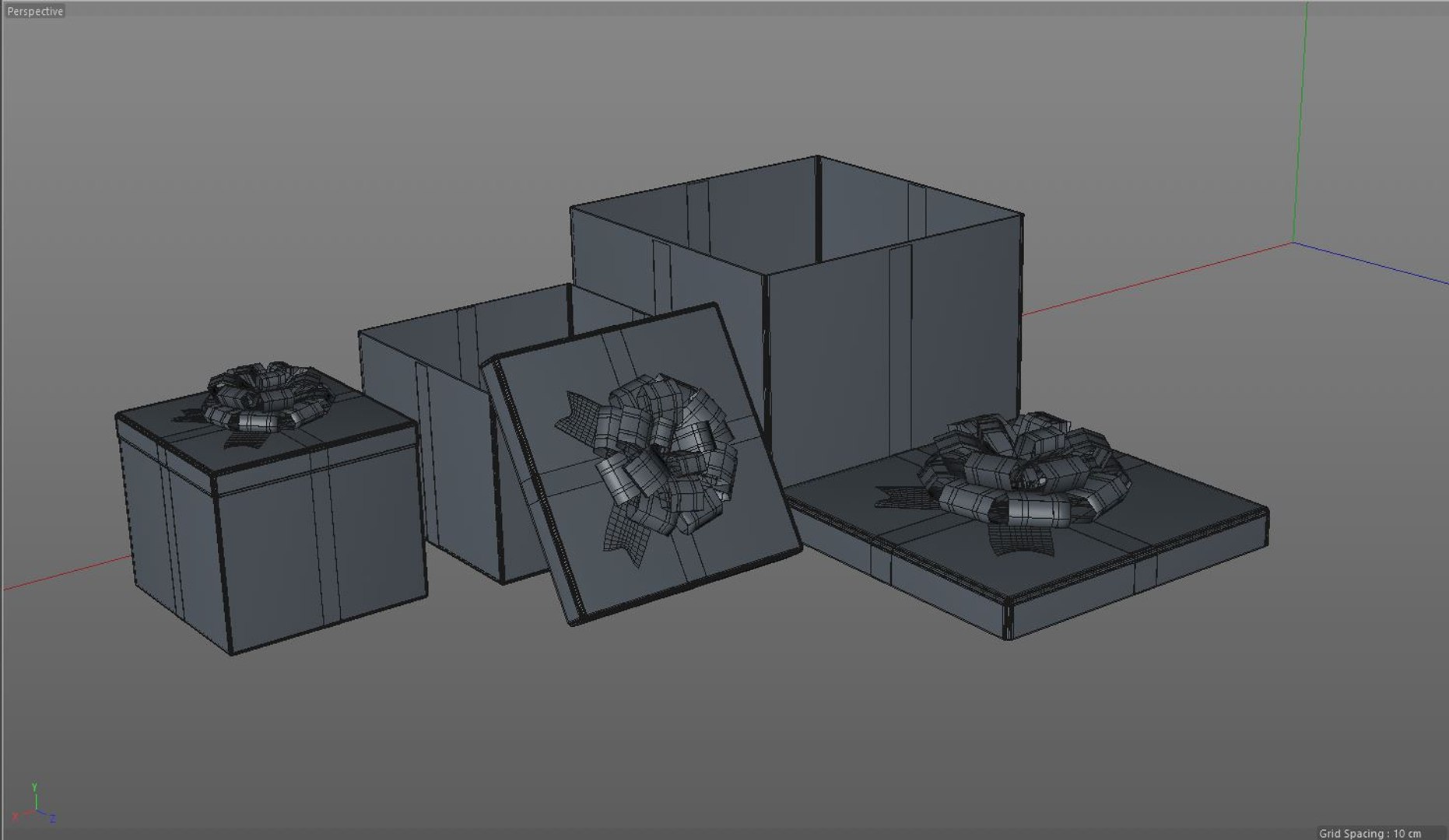 3D Gift Box Model - TurboSquid 1521395