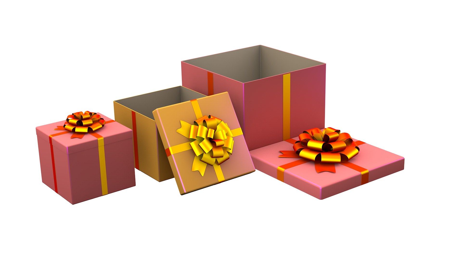 3D Gift Box Model - TurboSquid 1521395