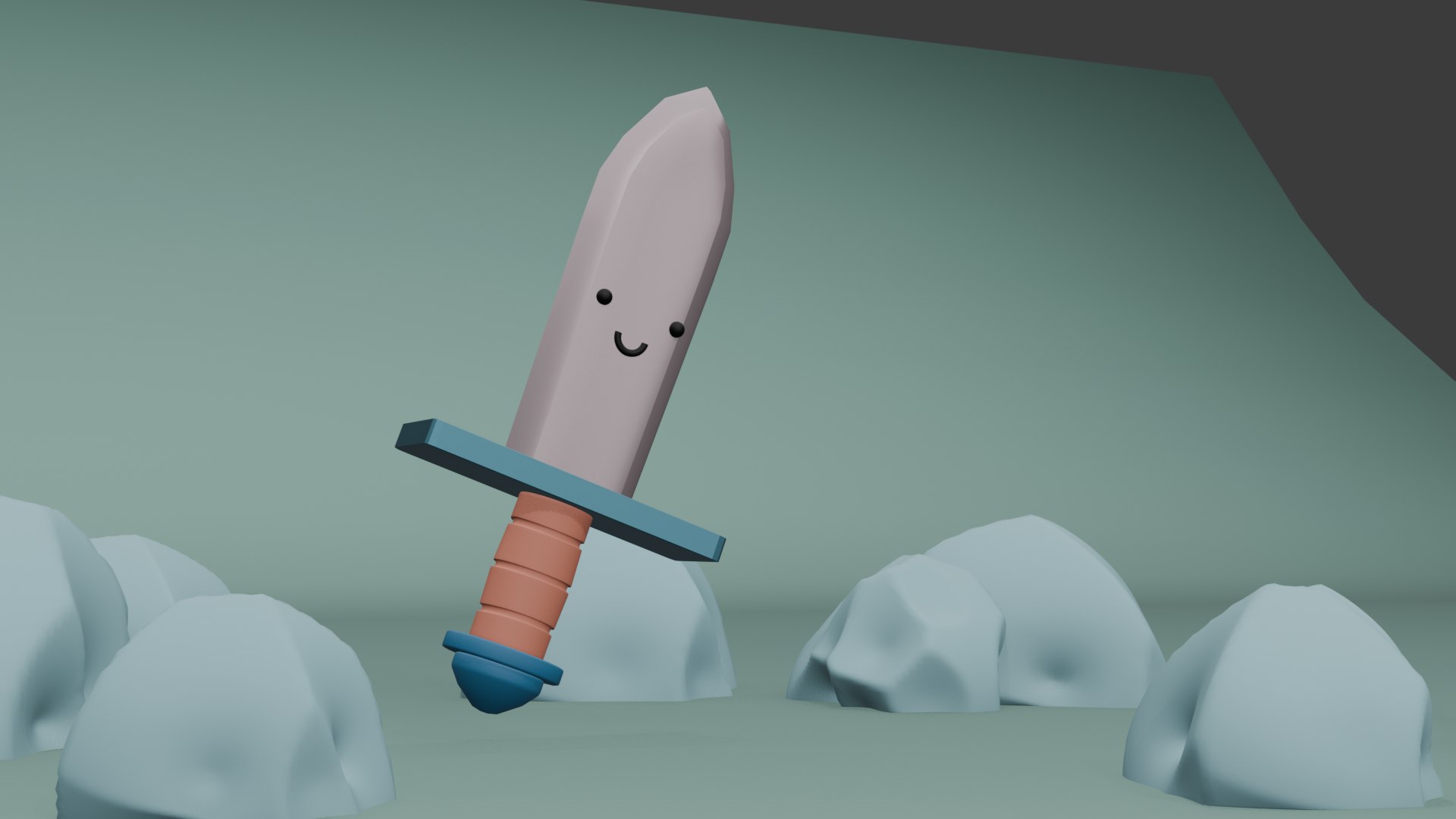 Cute Sword 3D Model - TurboSquid 2281769