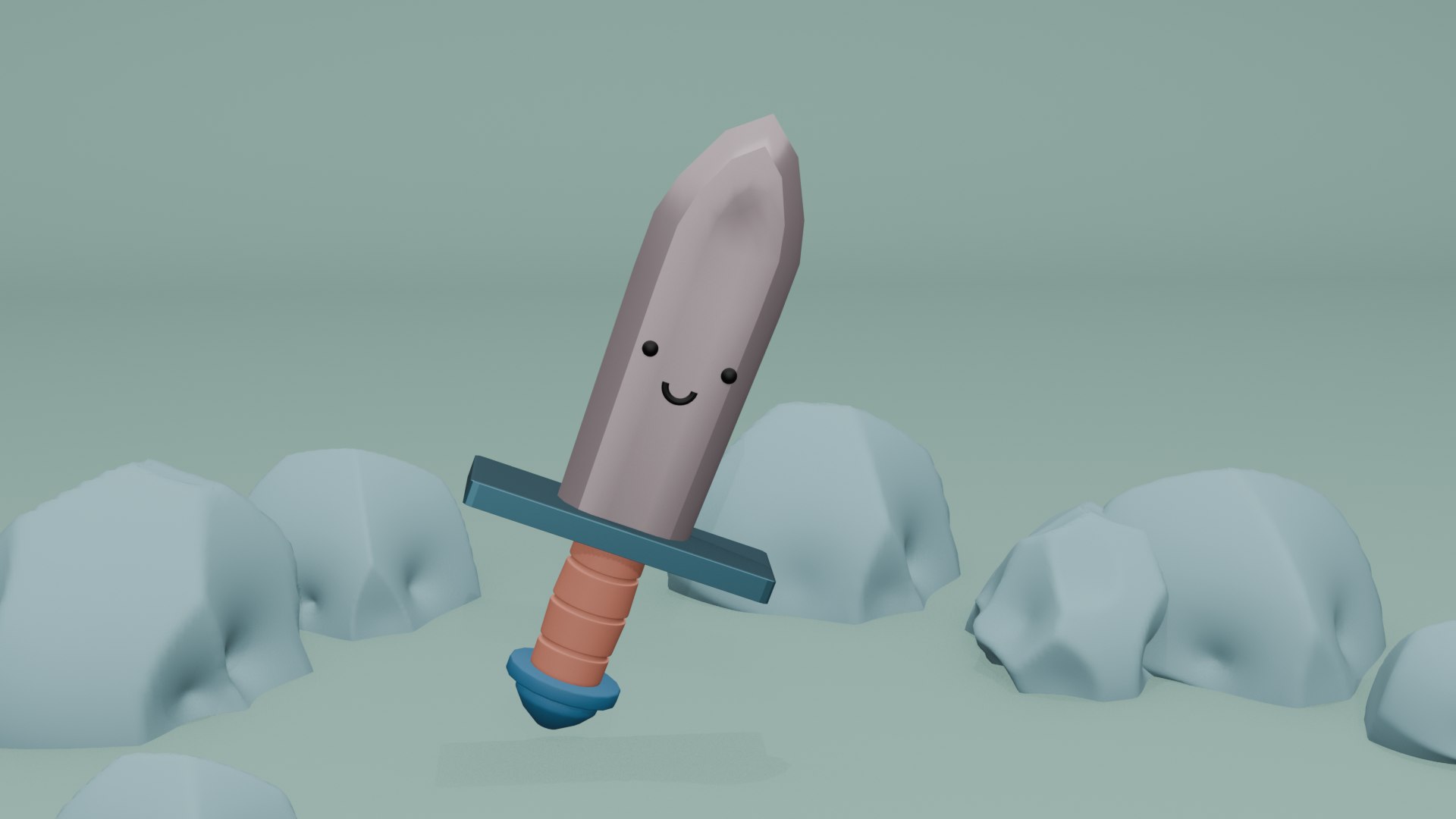 Cute Sword 3D Model - TurboSquid 2281769