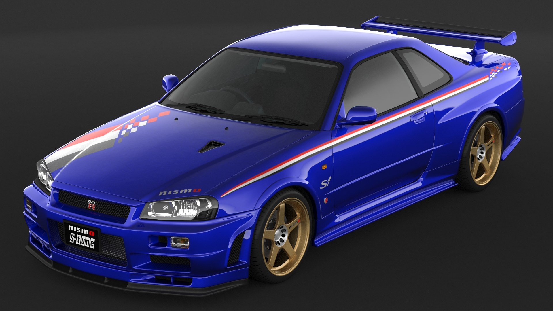 Car Nissan Skyline R34 Model - TurboSquid 1543180