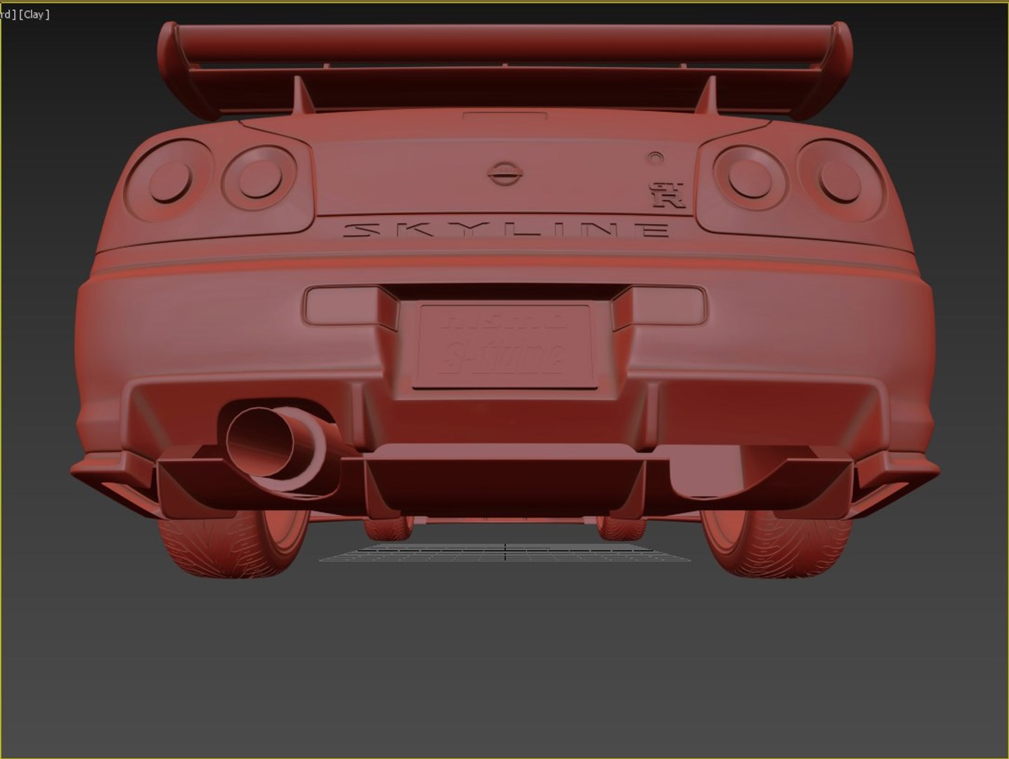 Car Nissan Skyline R34 Model - TurboSquid 1543180