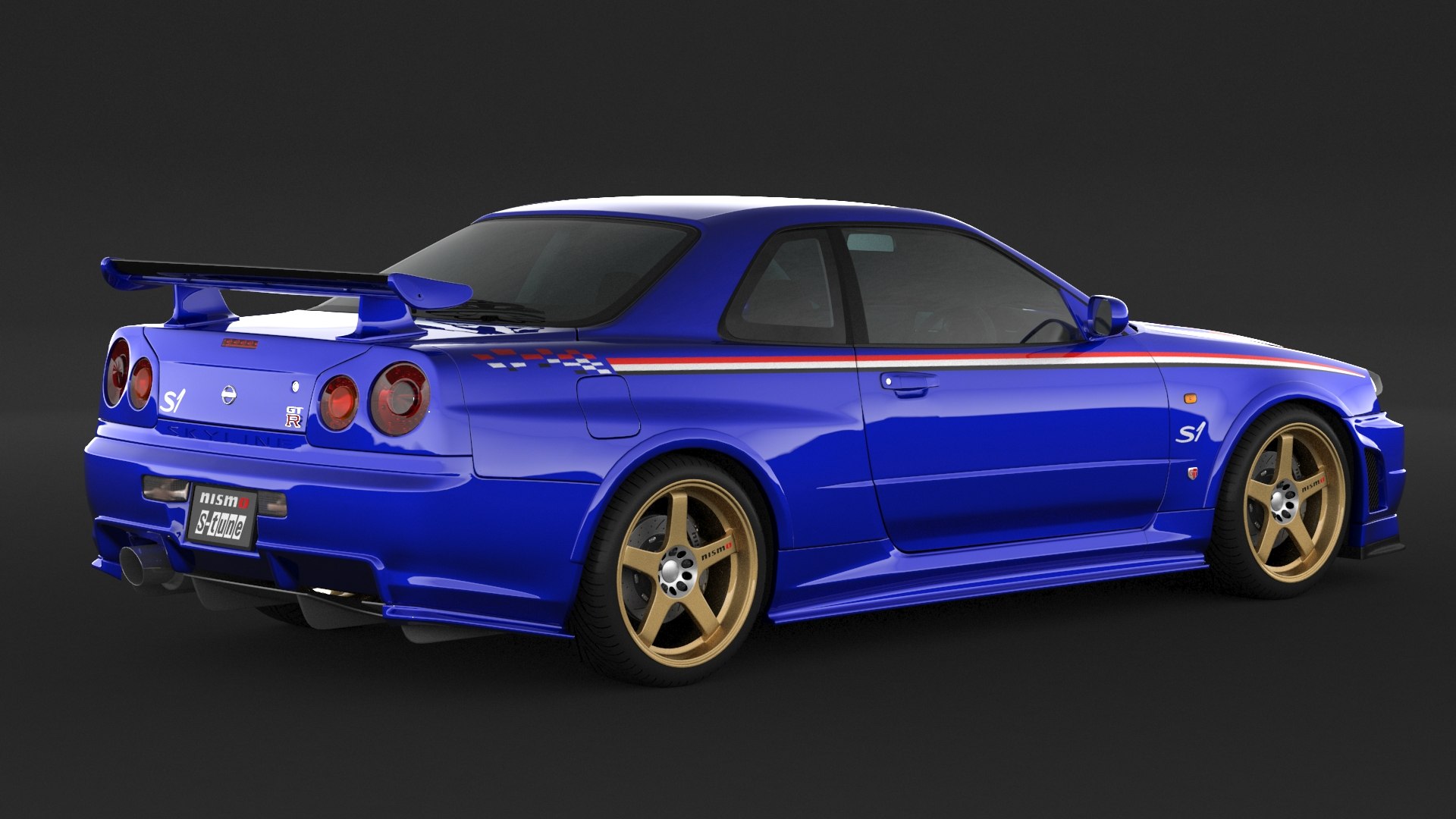 Car Nissan Skyline R34 Model - TurboSquid 1543180