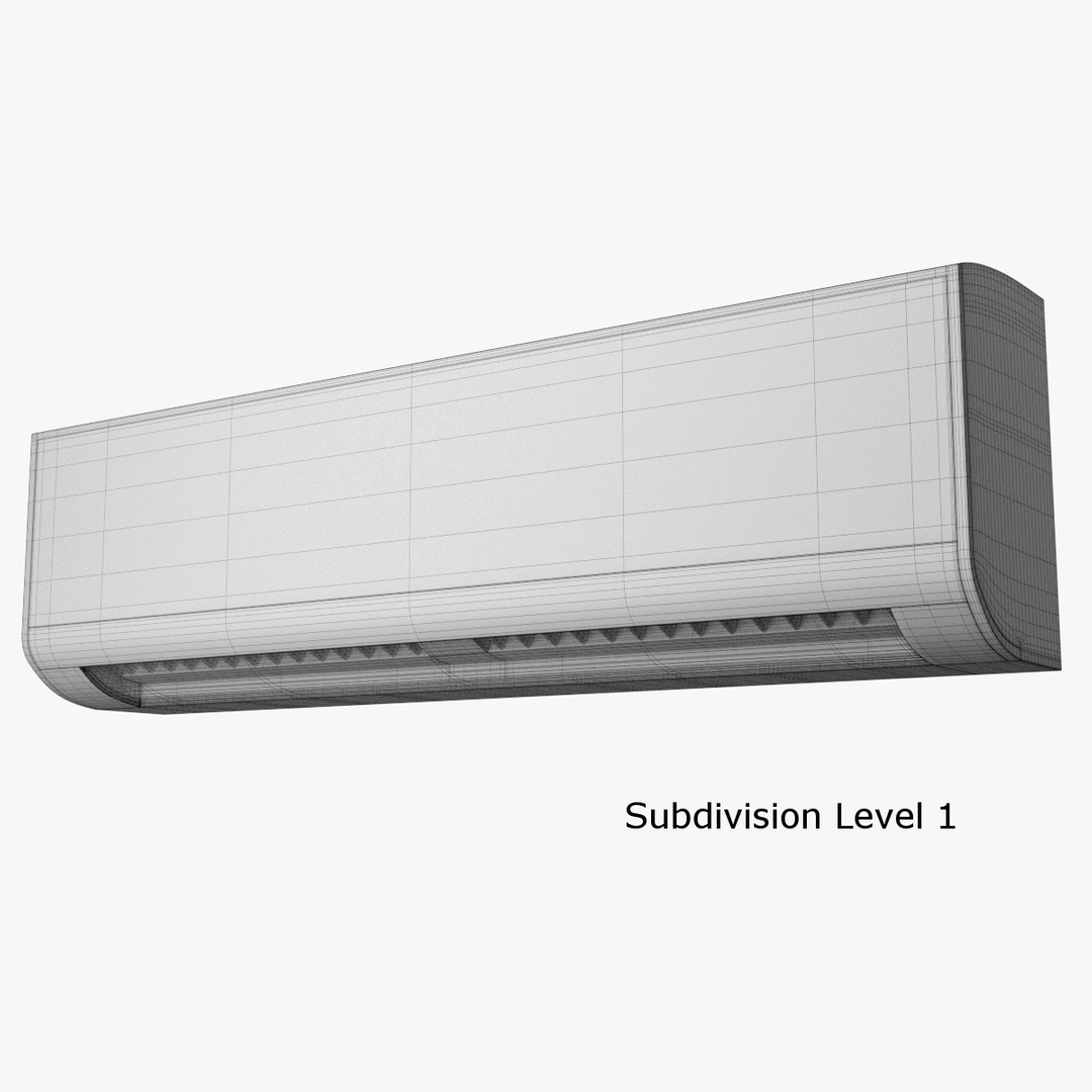 air conditioner 3d model