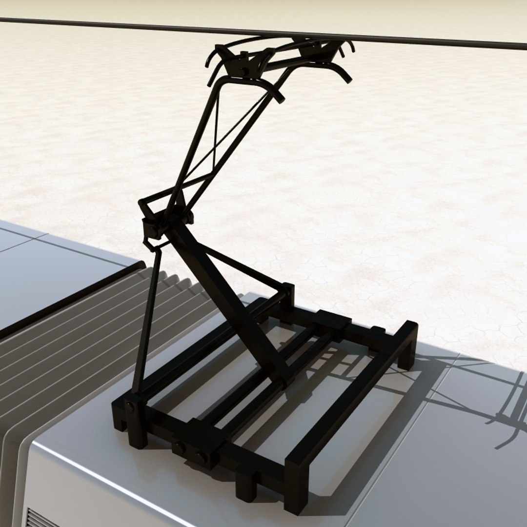 3d city transport tram variotram model