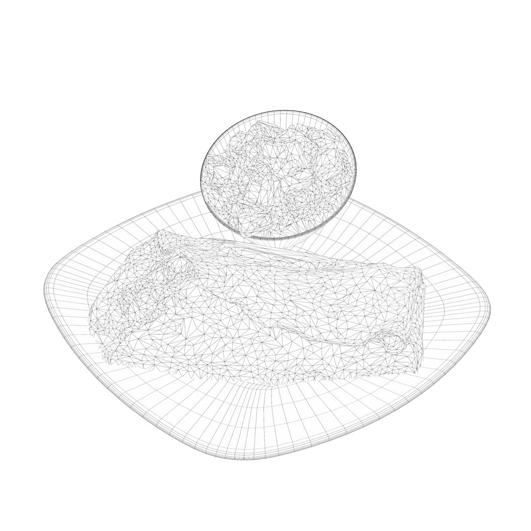 Chipotle Chicken Crepe 3D Model - TurboSquid 1655377